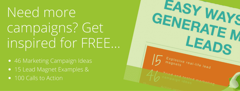Free Marketing Campaign and Lead Magnet Ideas Booklet. Get it Now ...