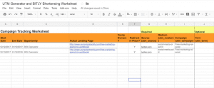 FREE UTM Builder Spreadsheet for Excel or Google with a Bitly Shortener ...
